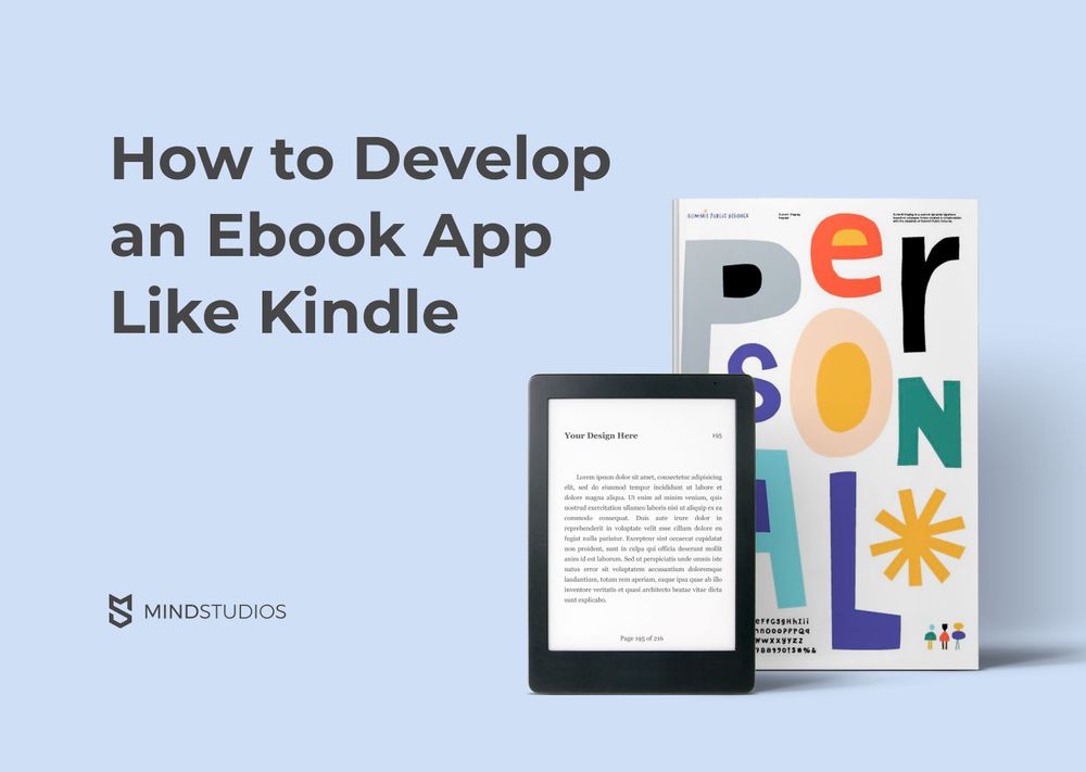How to Develop an Ebook App Like Kindle - Mind Studios