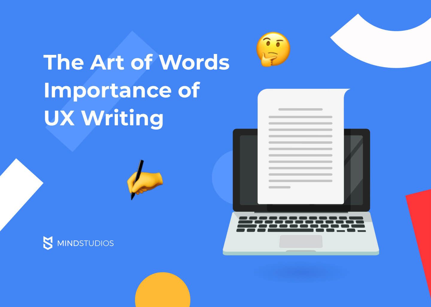 Why UX Writing is Important and Why You Need It - Mind Studios