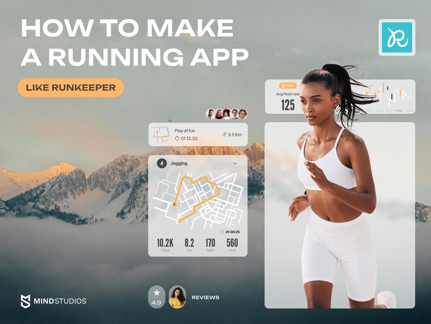 How to Make a Running App like Runkeeper - Mind Studios