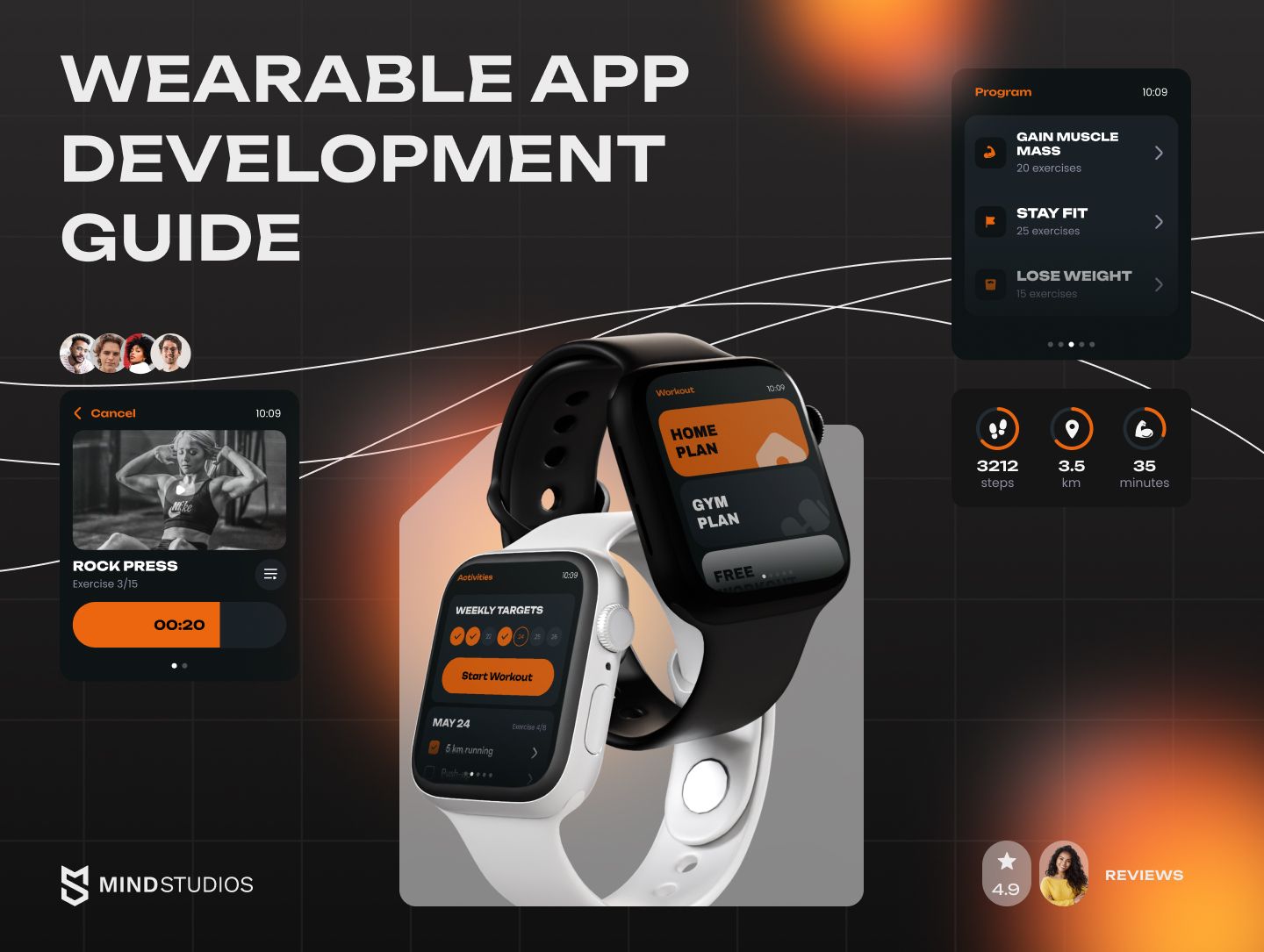 Wearable App Development Guide: Best Practices & Challenges - Mind Studios