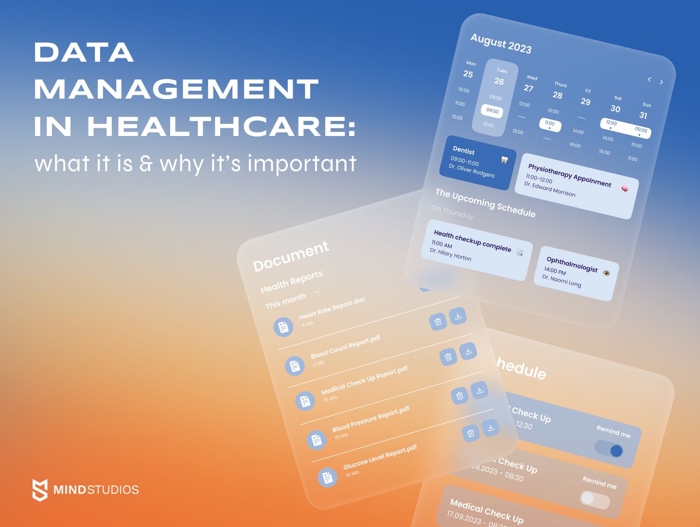 Data Management in Healthcare: What It Is & Why It’s Important - Mind ...